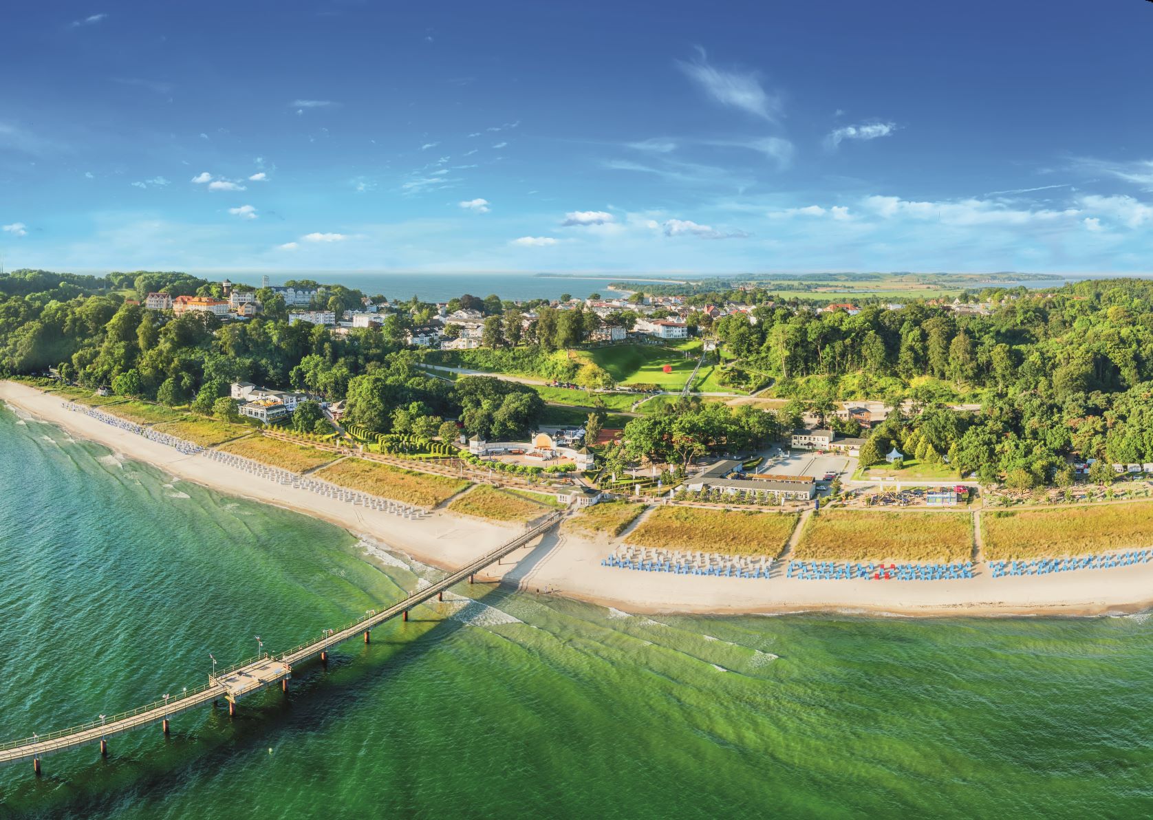 Die Strand- und Badesaison kann beginnen ... im Ostseebad Göhren ...